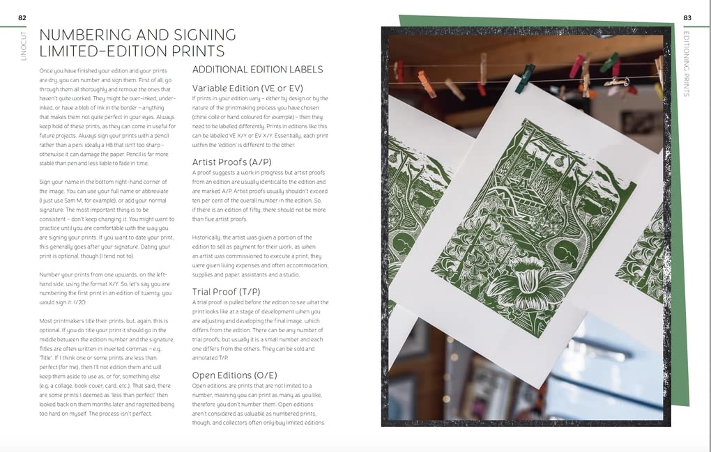 London Centre for Book Arts – LINOCUT: A CREATIVE GUIDE TO MAKING ...