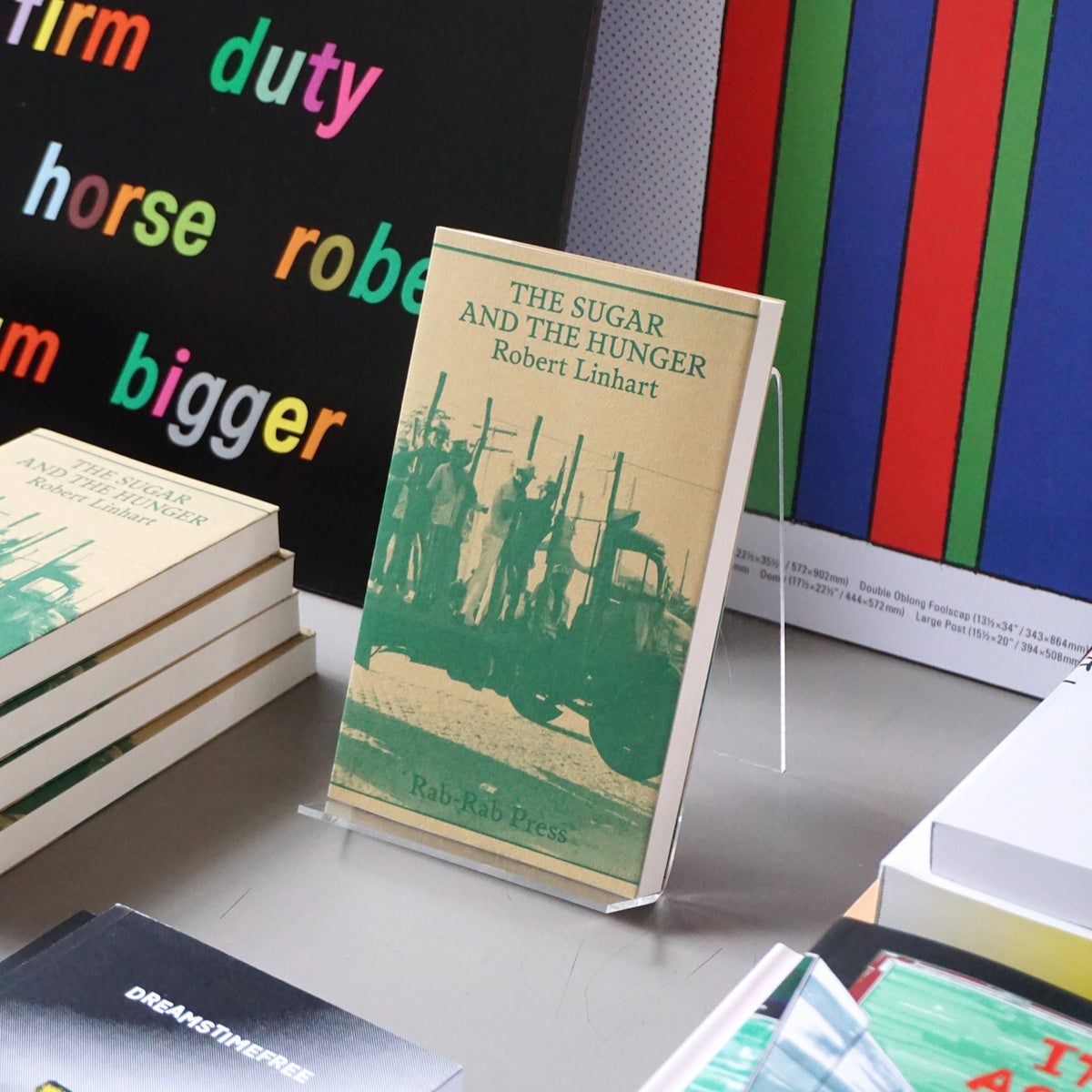 London Centre for Book Arts – THE SUGAR AND THE HUNGER by Robert Linhart
