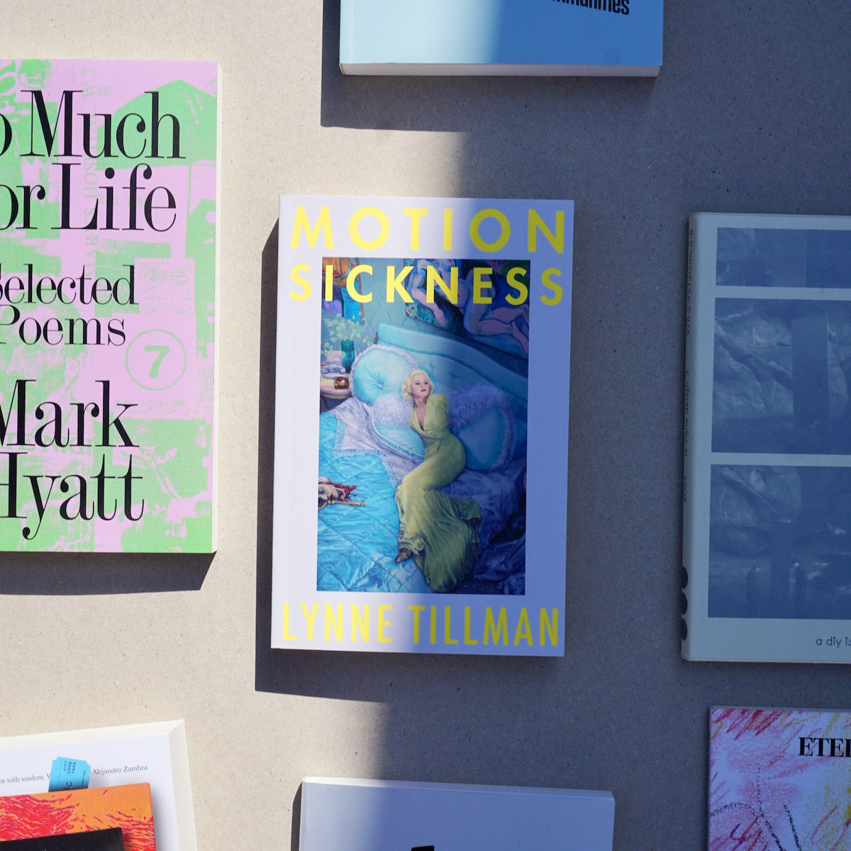 London Centre for Book Arts – MOTION SICKNESS by Lynne Tillman