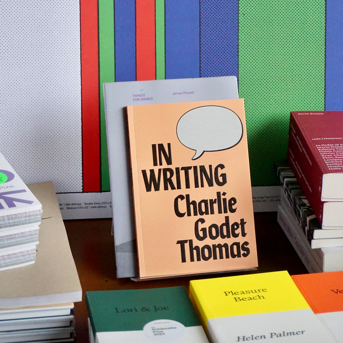 London Centre for Book Arts – IN WRITING by Charlie Godet Thomas