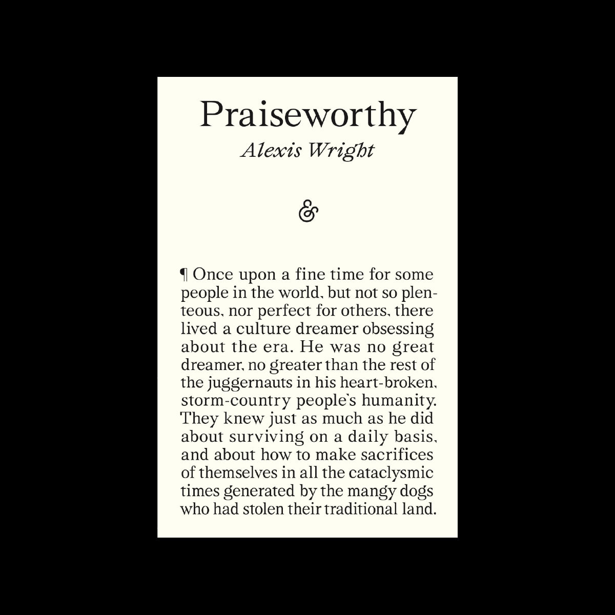 London Centre for Book Arts – Praiseworthy by Alexis Wright